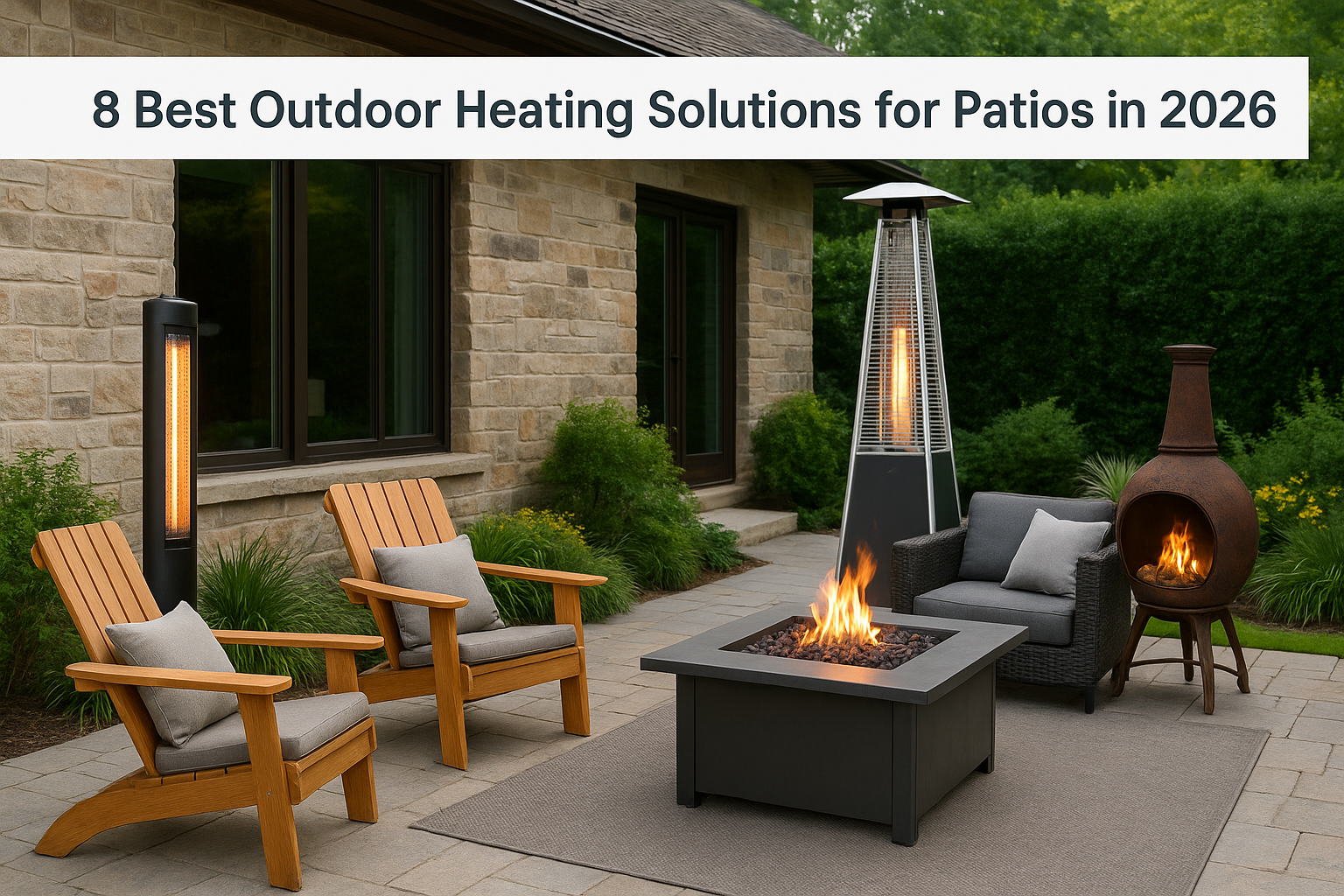 8 Best Outdoor Heating Solutions for Patios in 2026 – Wrmth.ca